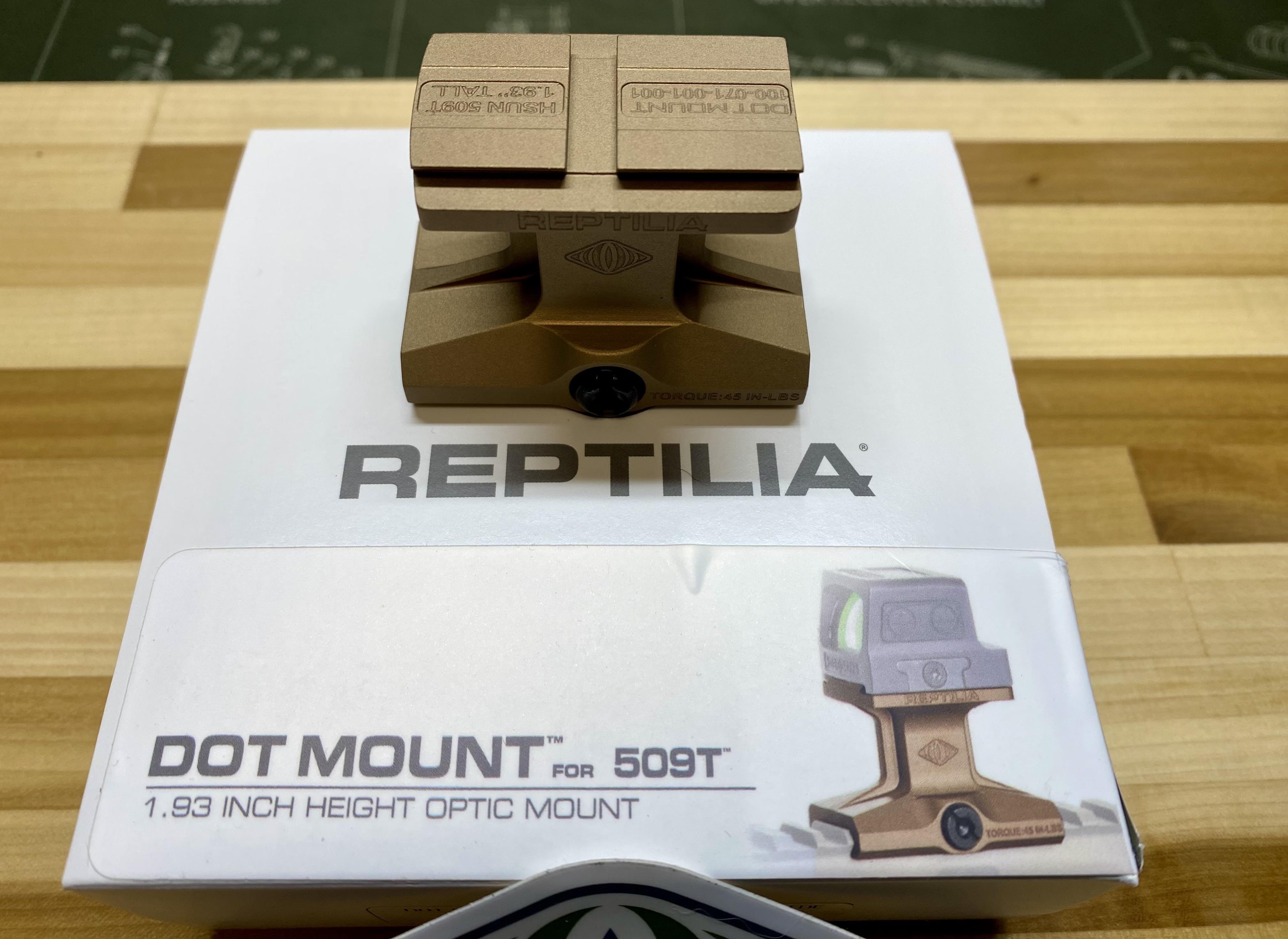 Reptilia 509t mount 1.93” / SCRS 2.26” - $ 70 - AR15.COM