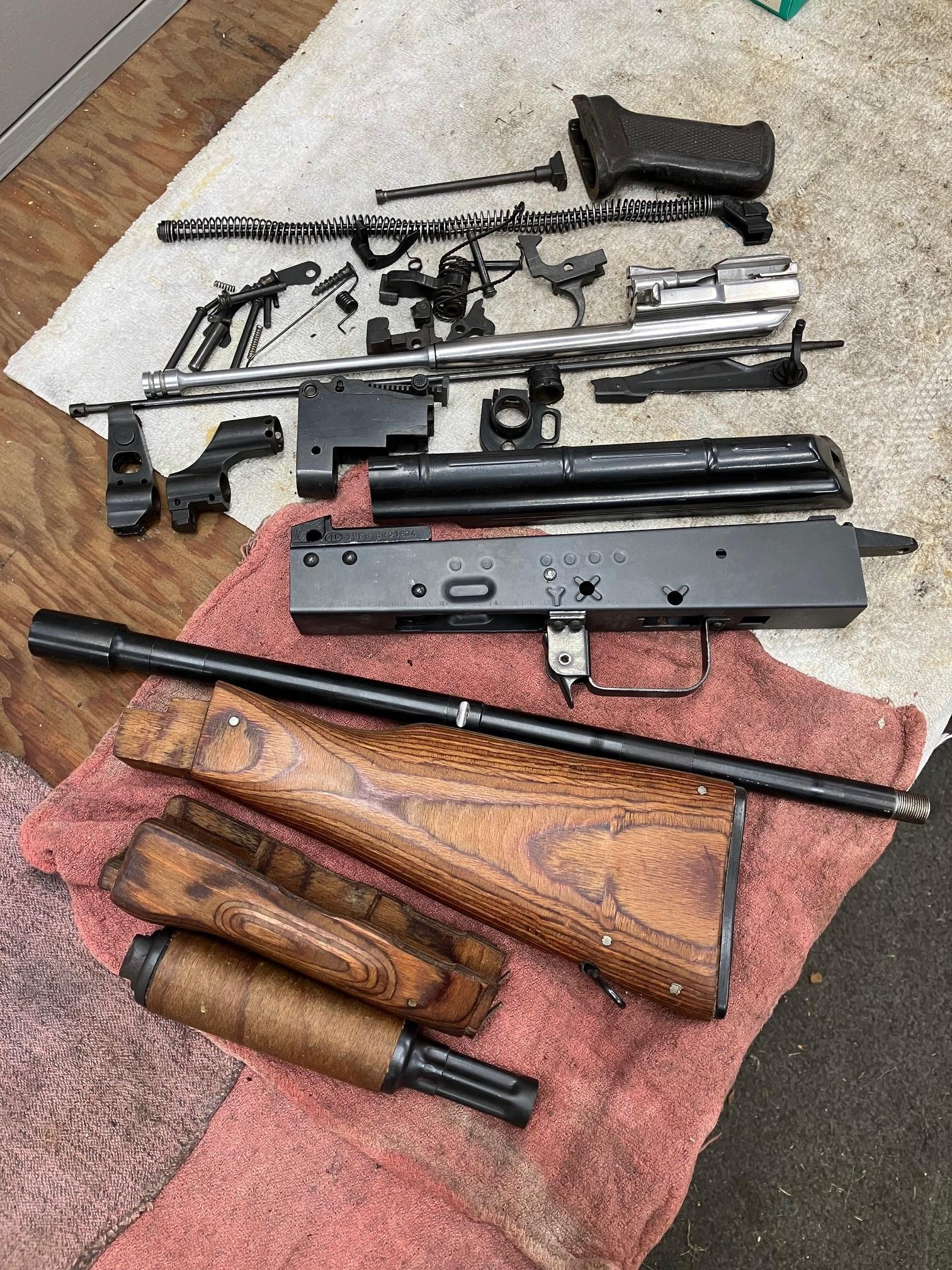 WTS: - Polish PPSH-41 original barrel, Polish AKM parts kit, Polish PPS ...