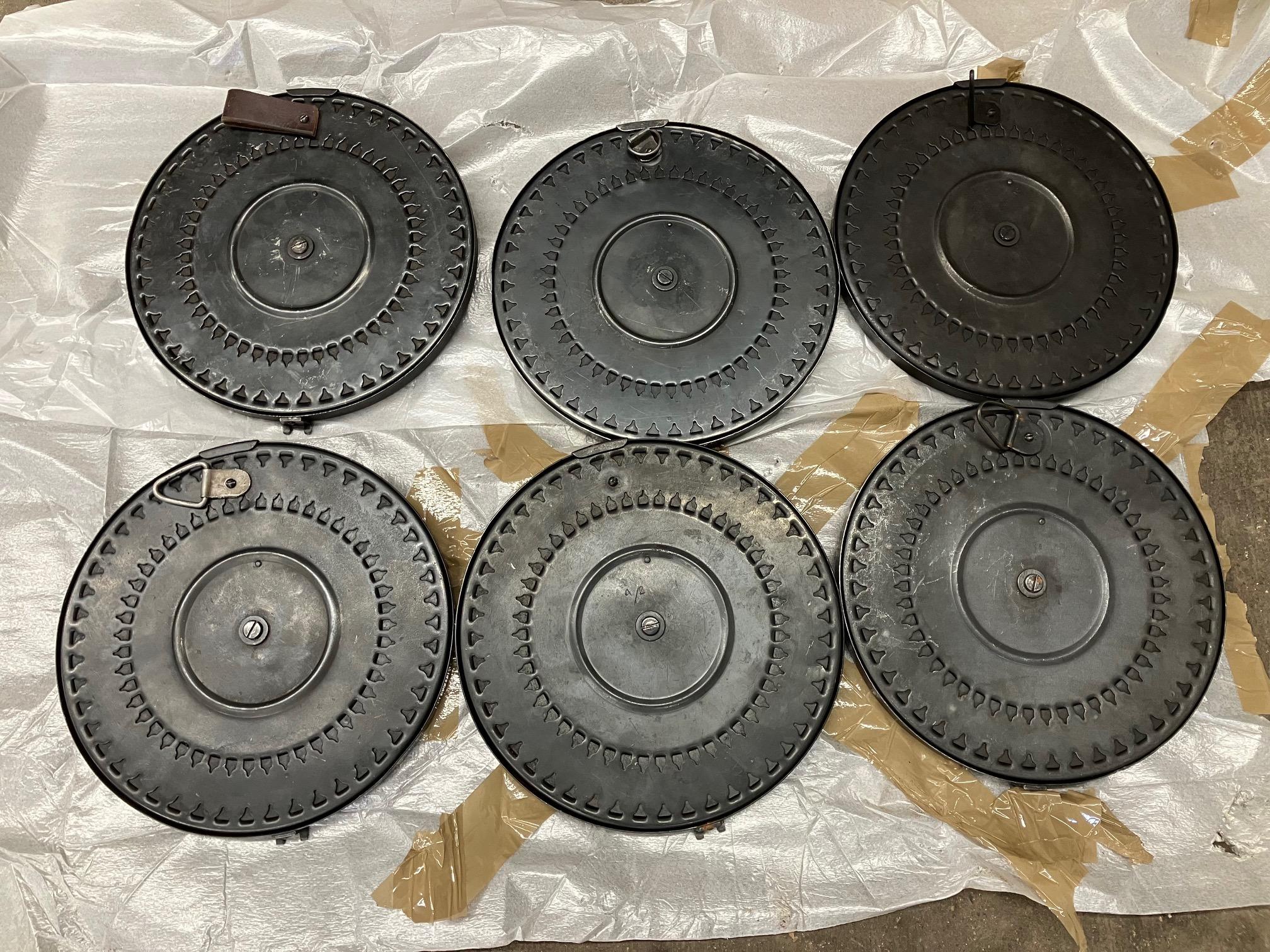 DPM DP-28 pancake magazines (6 total) | The FAL Files