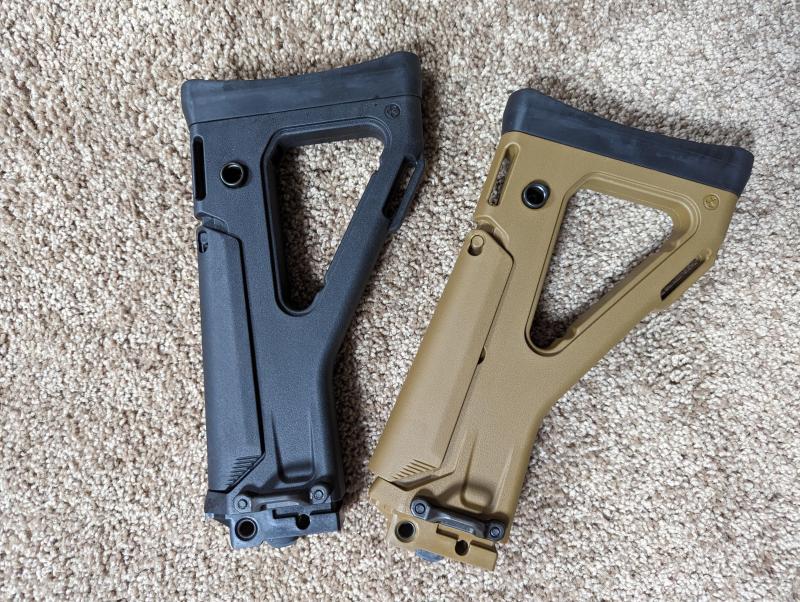 ACR fixed stocks, black and FDE - AR15.COM