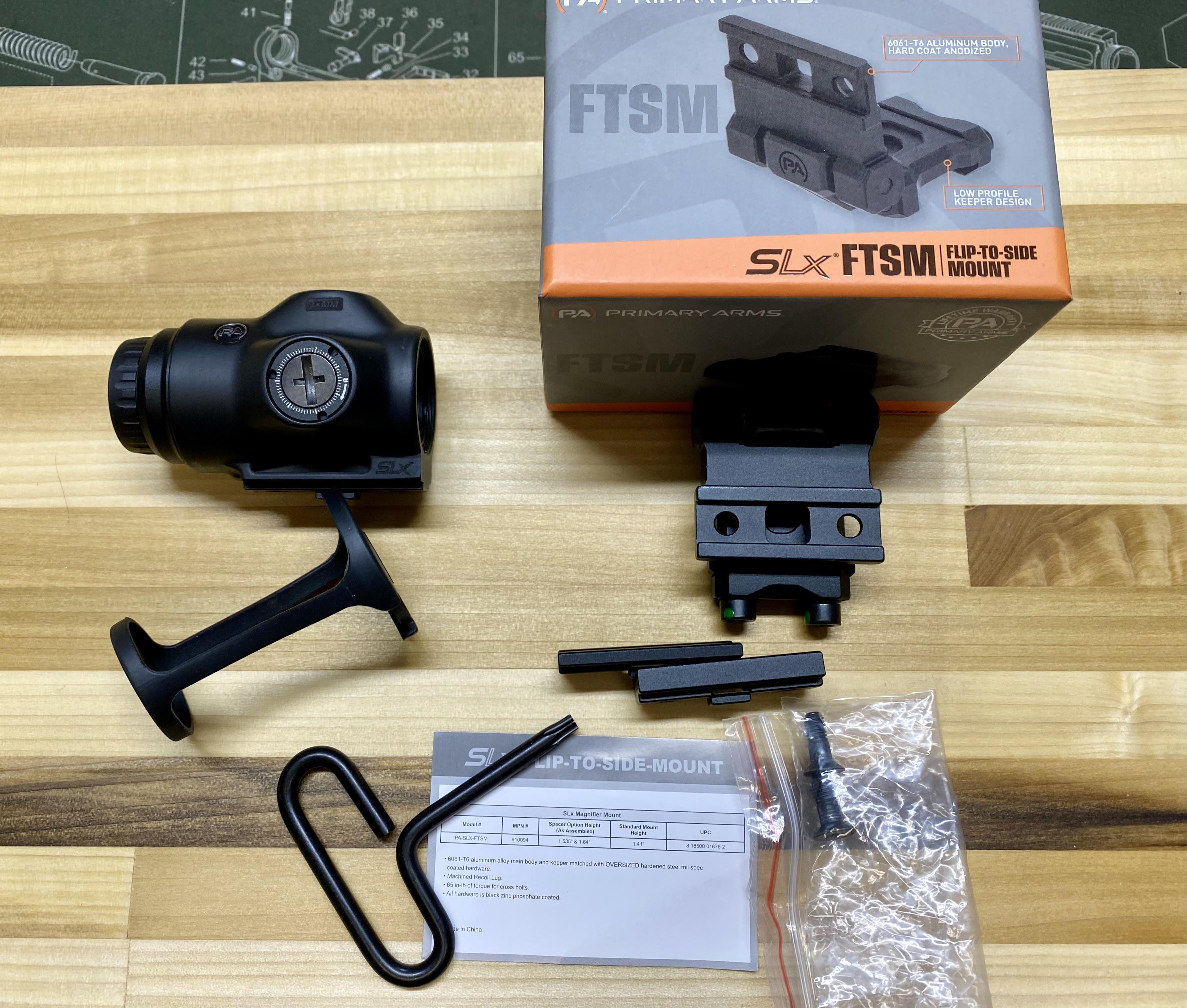 Primary Arms SLx FTSM magnifier mount - $ 45 - AR15.COM