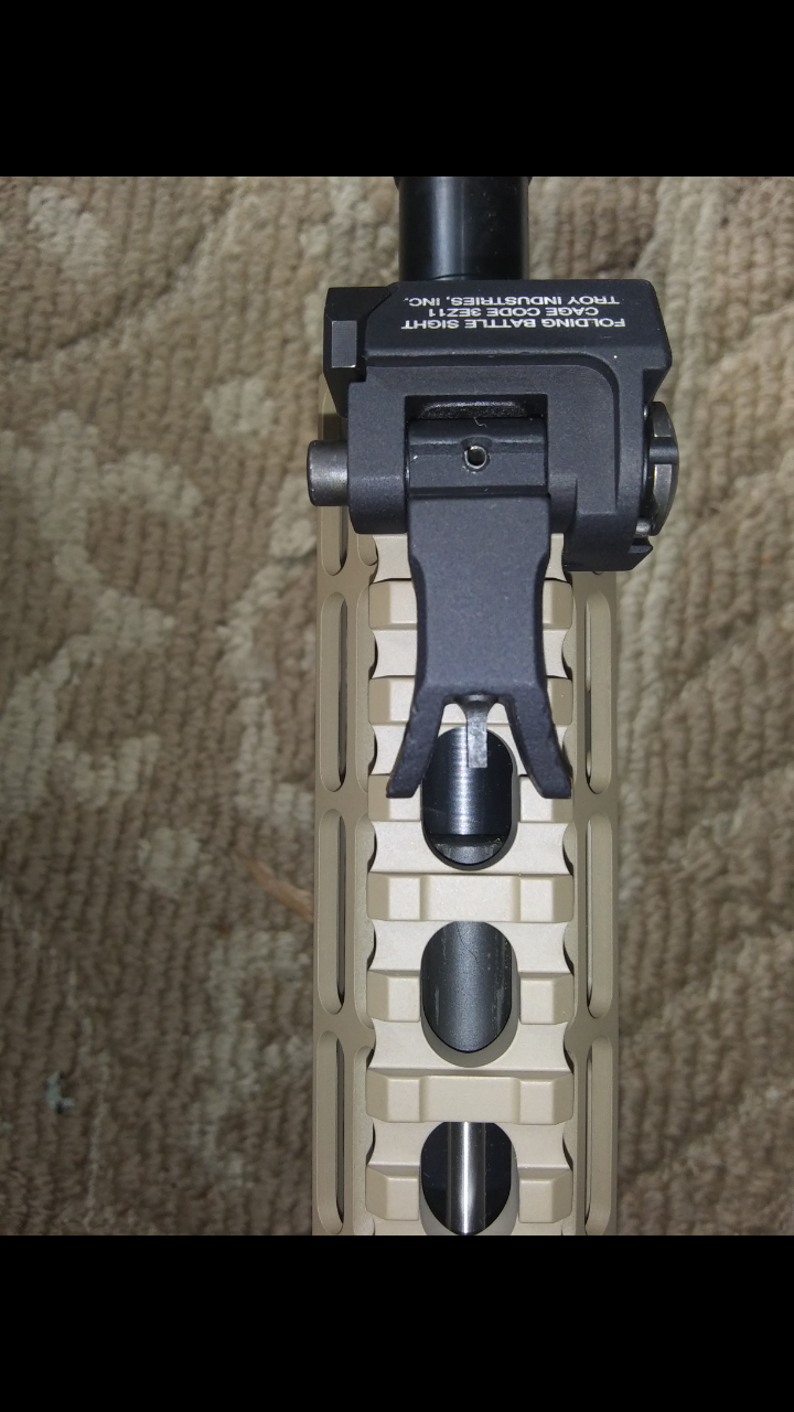 Need reference pics for how Troy Front Sights Mount/align... > Optics ...