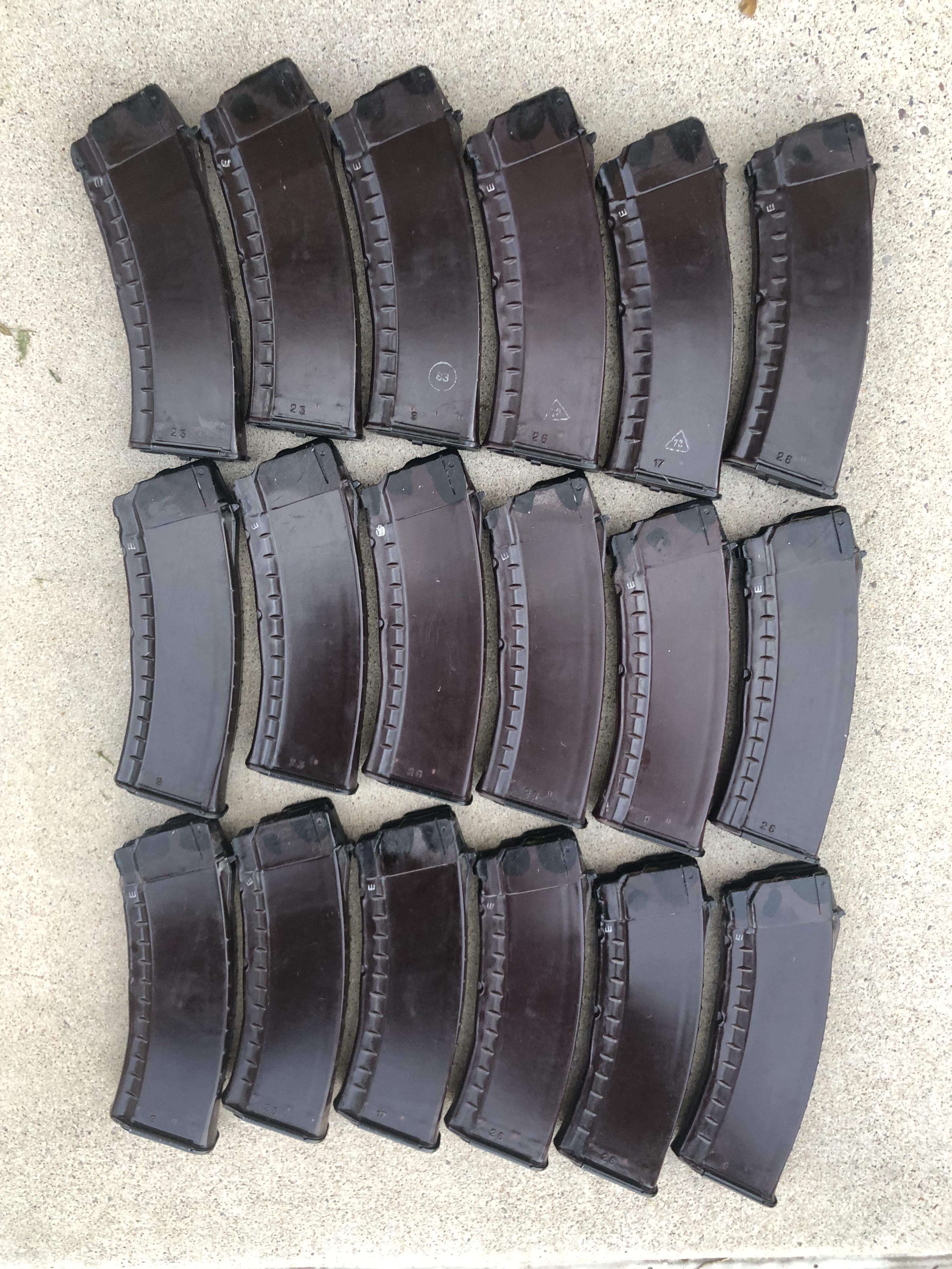 WTS - Russian Tula AK74 Plum Magazines - NOS | AK Rifles