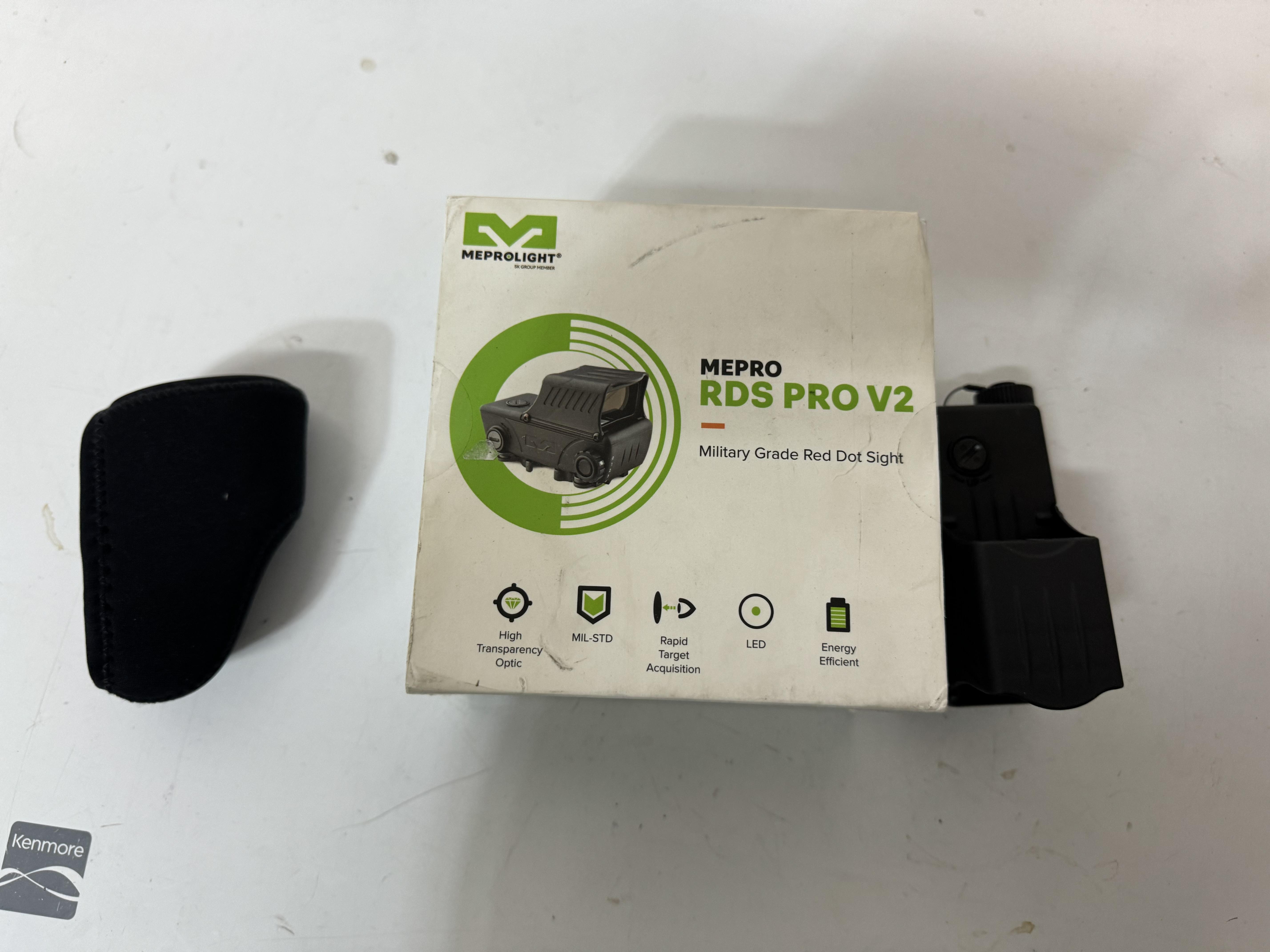 MEPRO RDS PRO V2, 2.0MOA bullseye (green) - AR15.COM