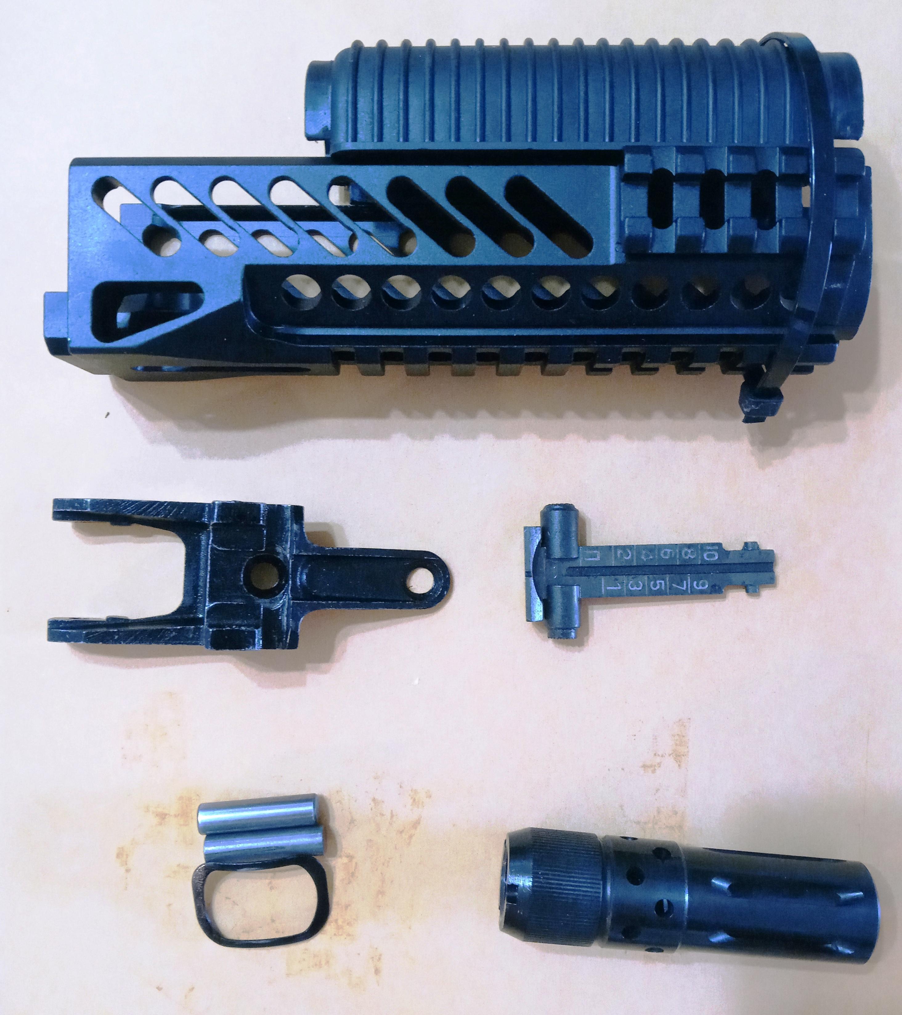 Russian Izhmash Saiga AK74 parts Saiga AK Barrel Hungarian Underfolder ...