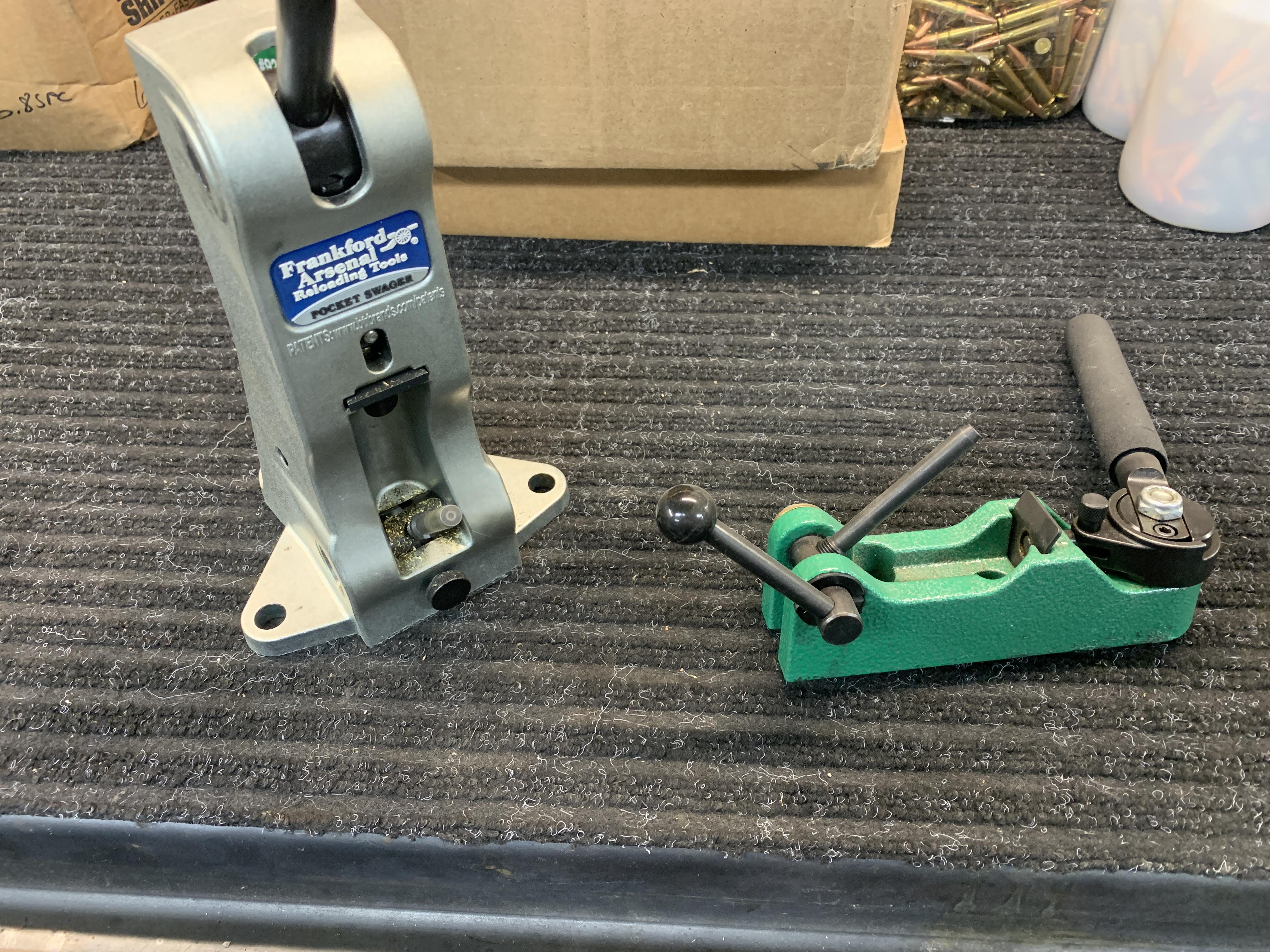 Primer crimp removal; chamfer cut or swage? > Reloading > AR15.COM
