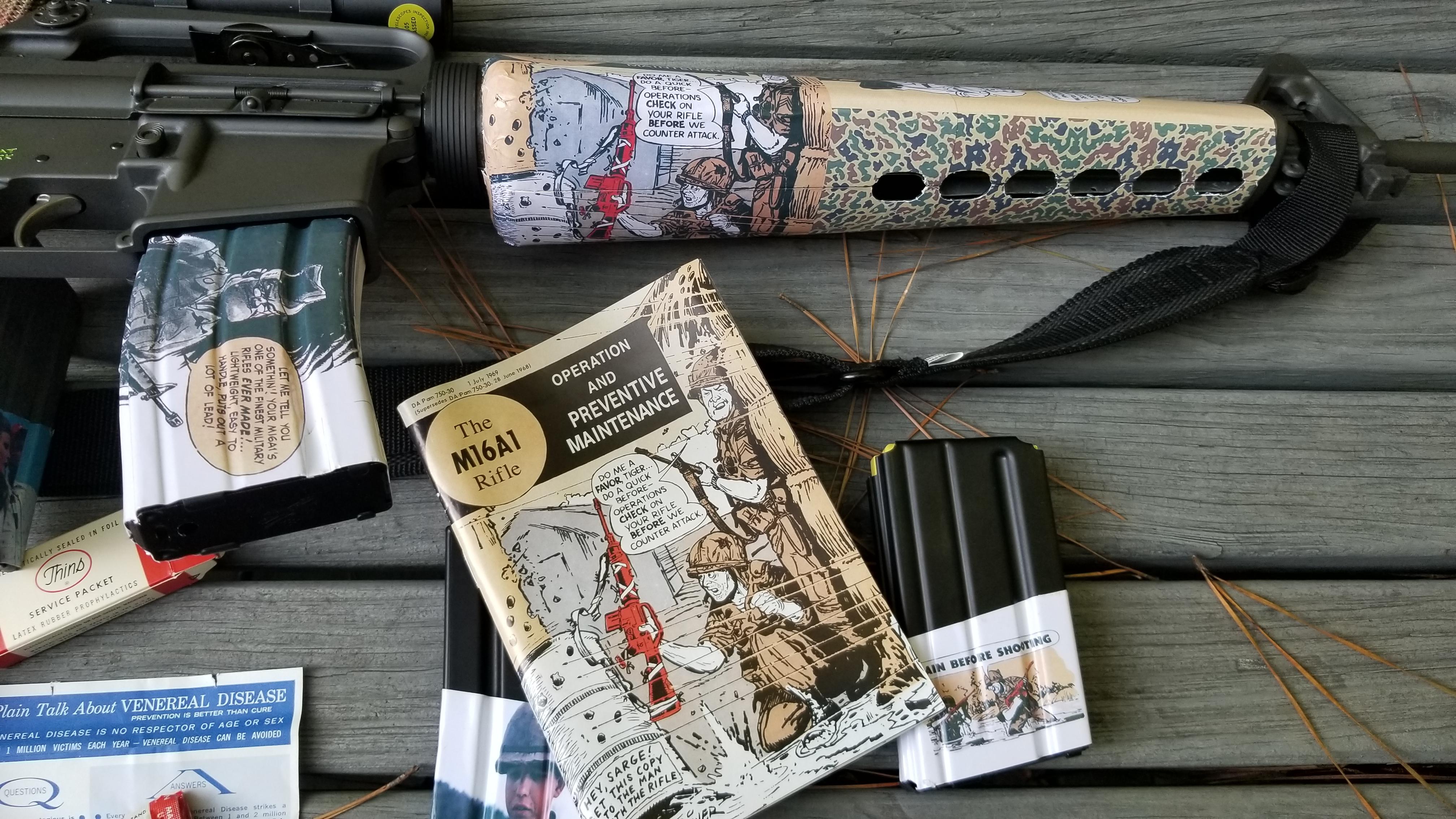 "Cartoon M16" build theme - With cameos by Master Sergeant Half-Mast ...