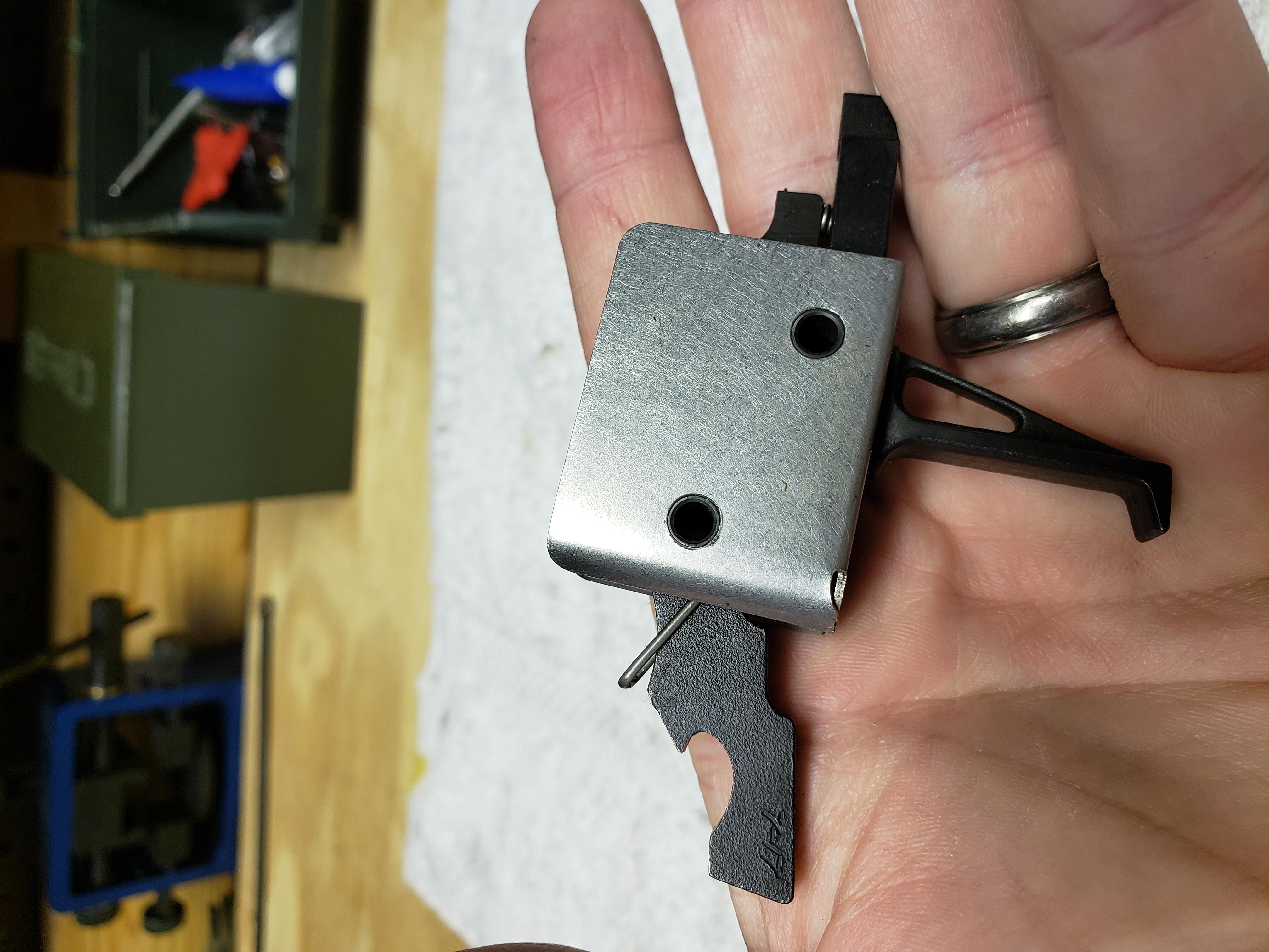 WTS- CMC Single stage flat trigger with pins - AR15.COM