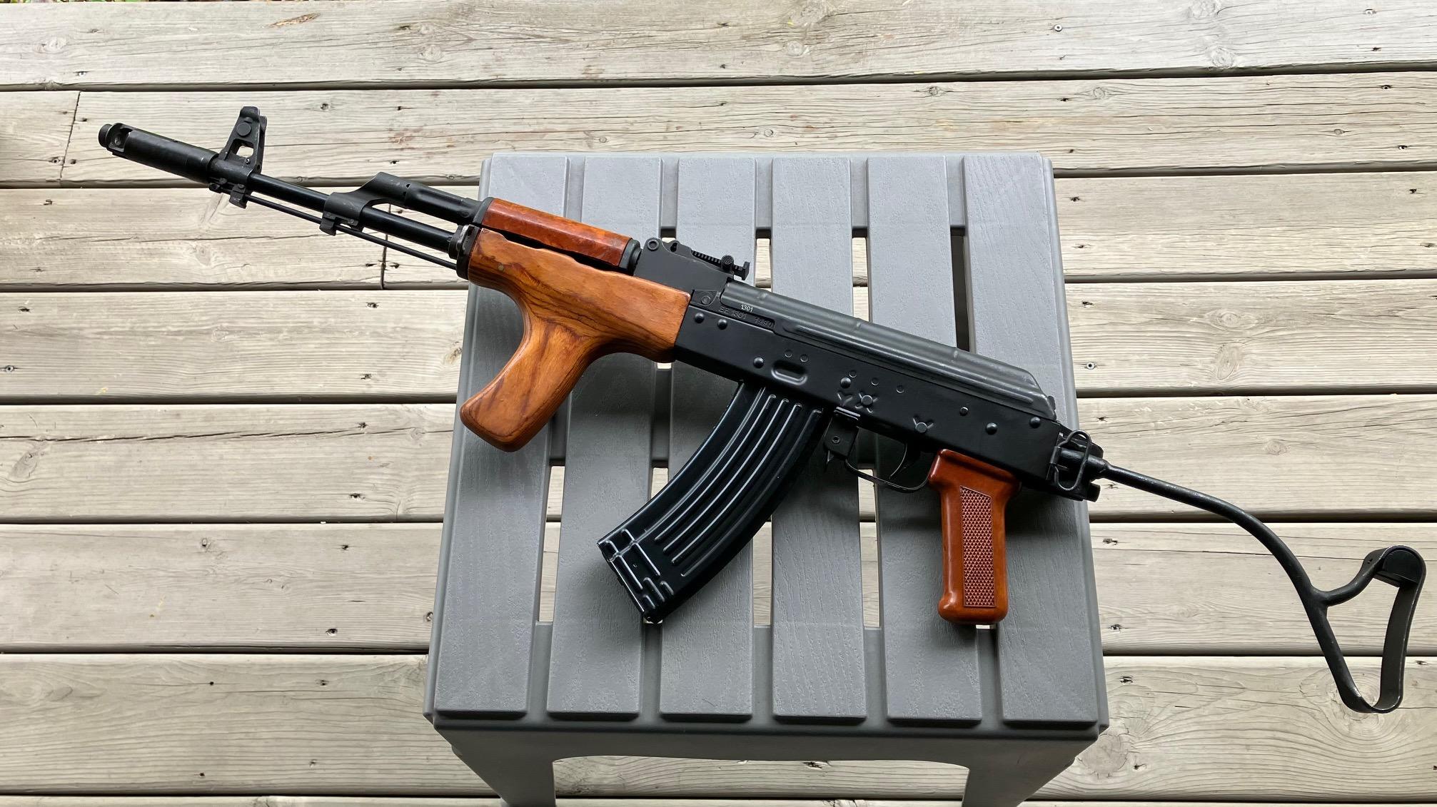 AKM rifle collection most variants available some with original barrels ...