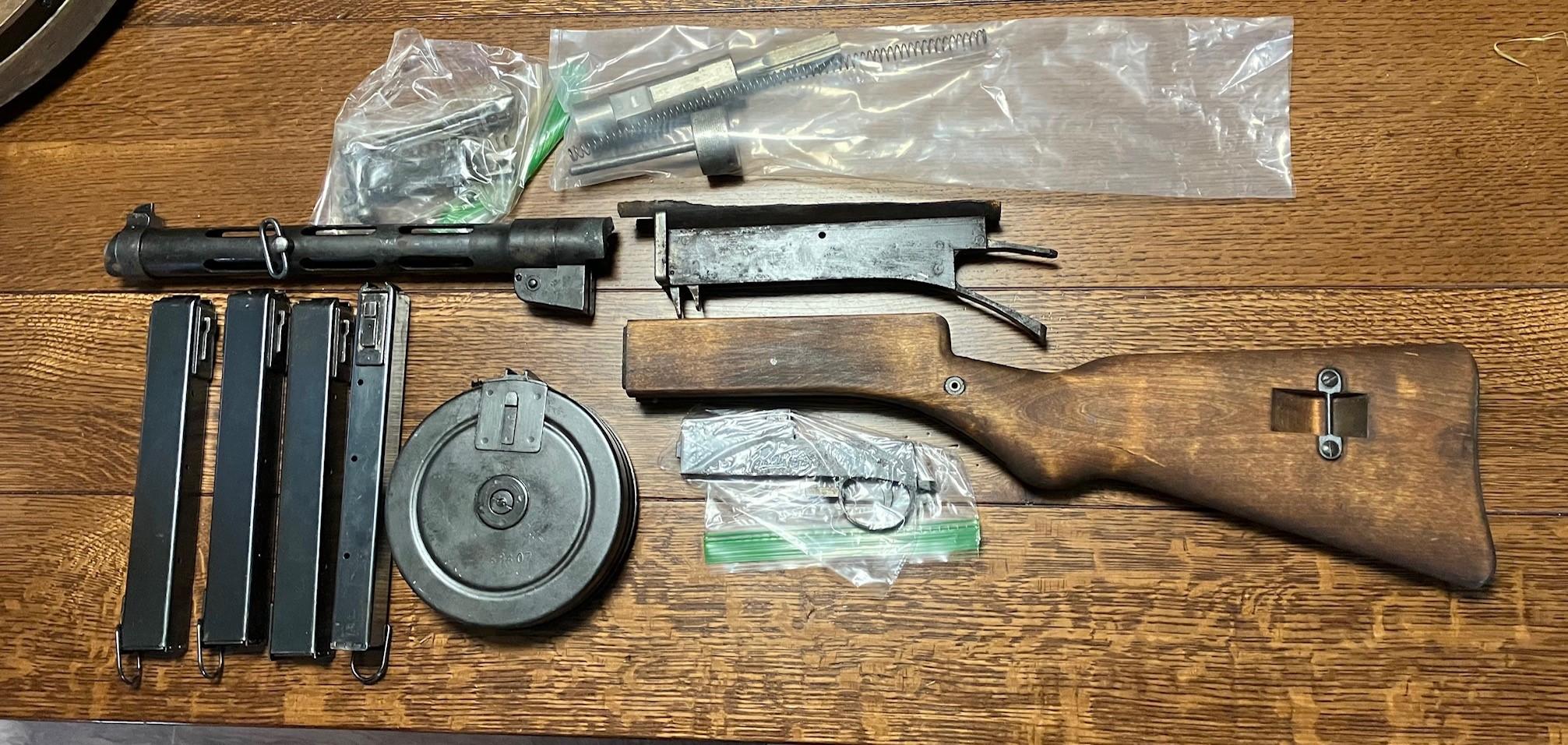 Polish AKM parts kits, Suomi M31 parts kit, Yugo M72 parts kit with ...