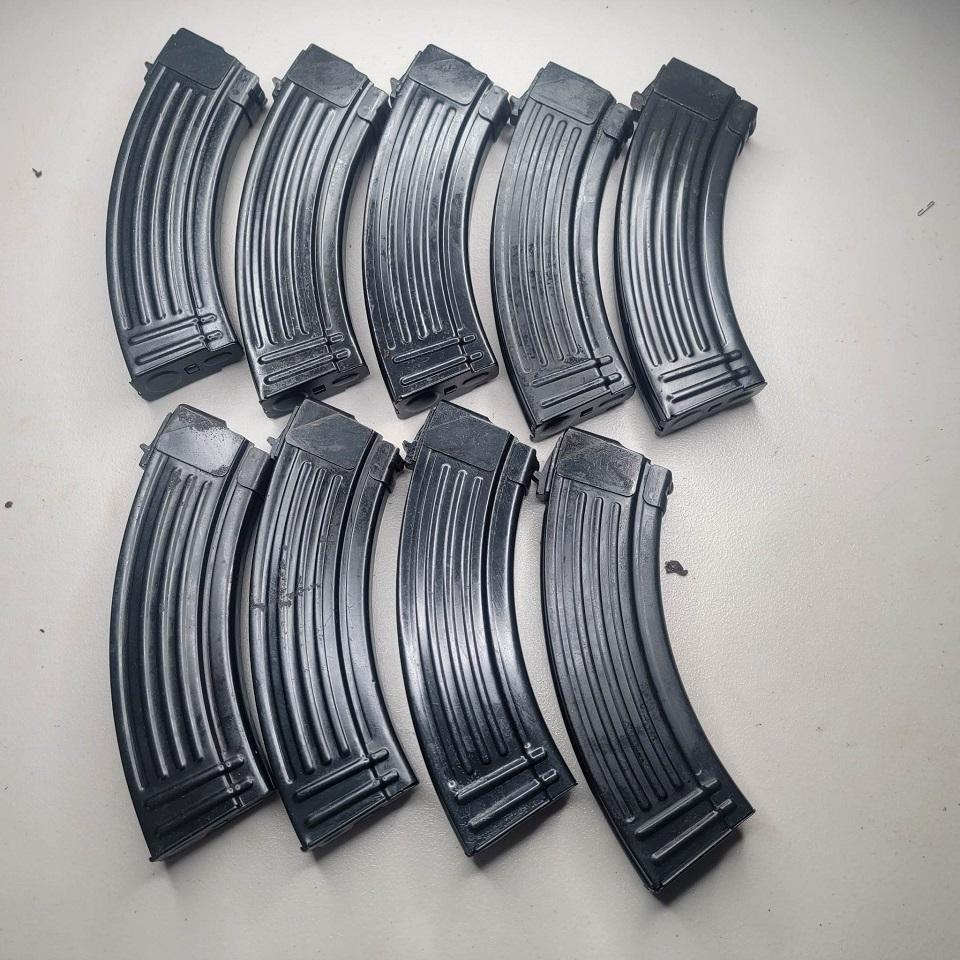 Chinese & Chugo flatbacks, Chinese 40rd RPK mags & Russian Toploader ...