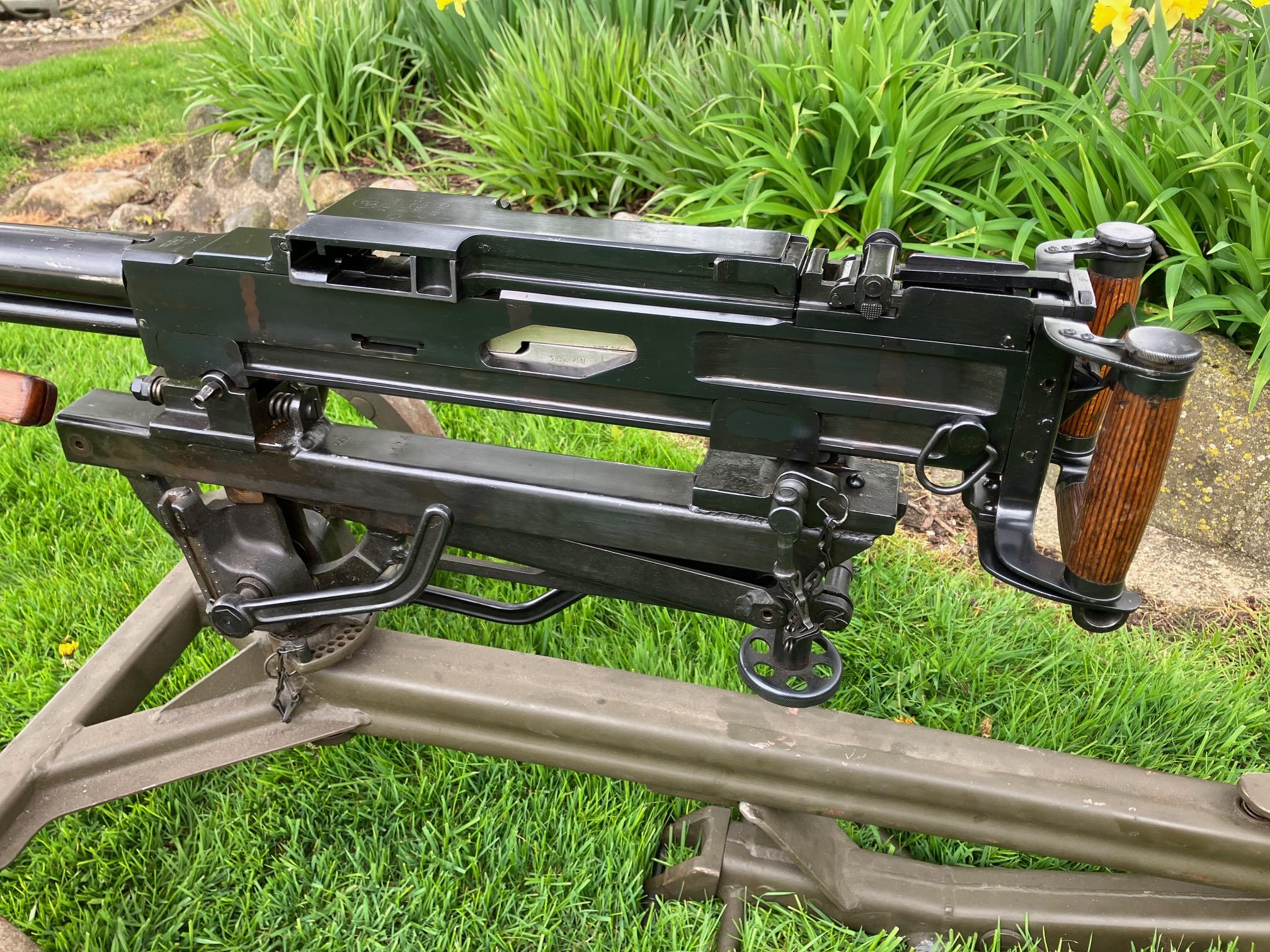 WTS: - Semi auto SG-43 Goryunov 7.62x54r belt fed with carriage mount ...