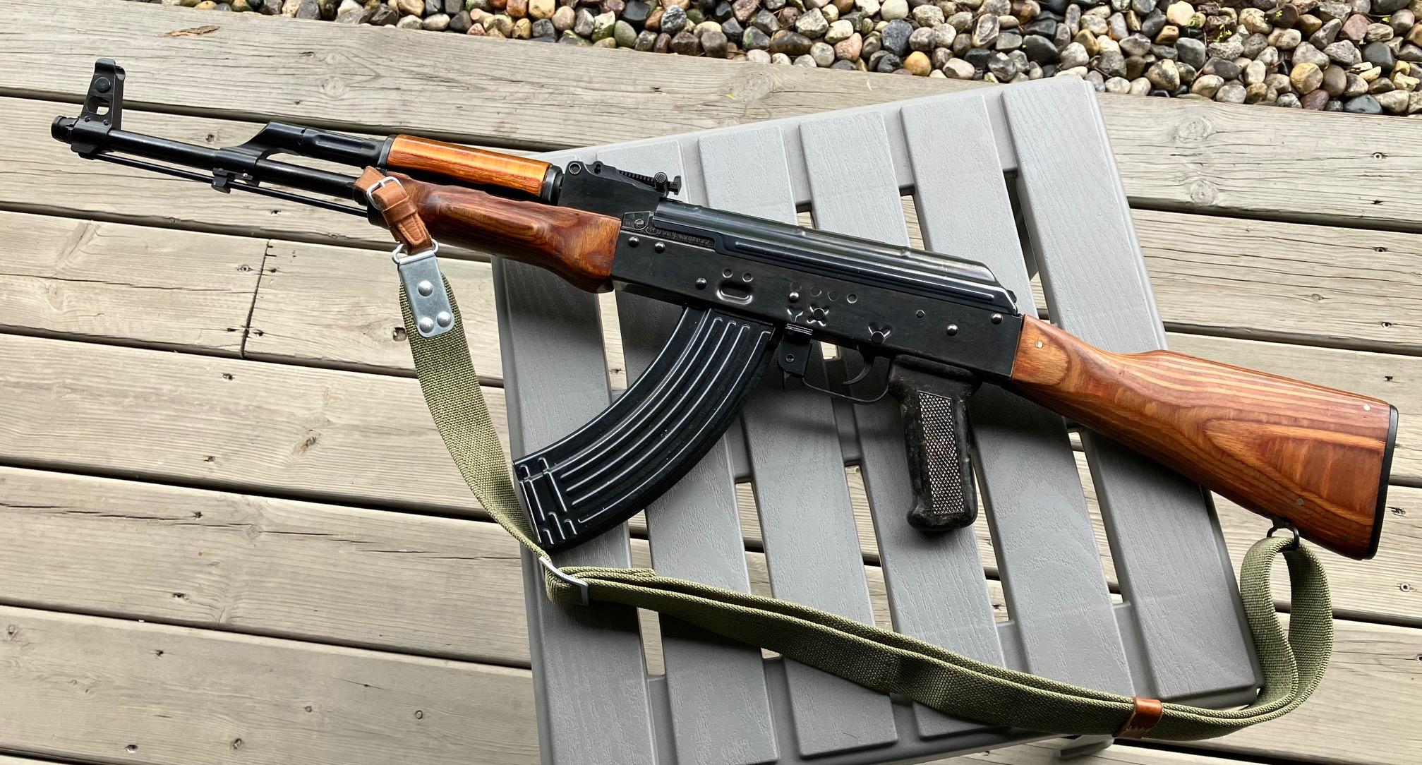 AKM rifle collection most variants available some with original barrels ...