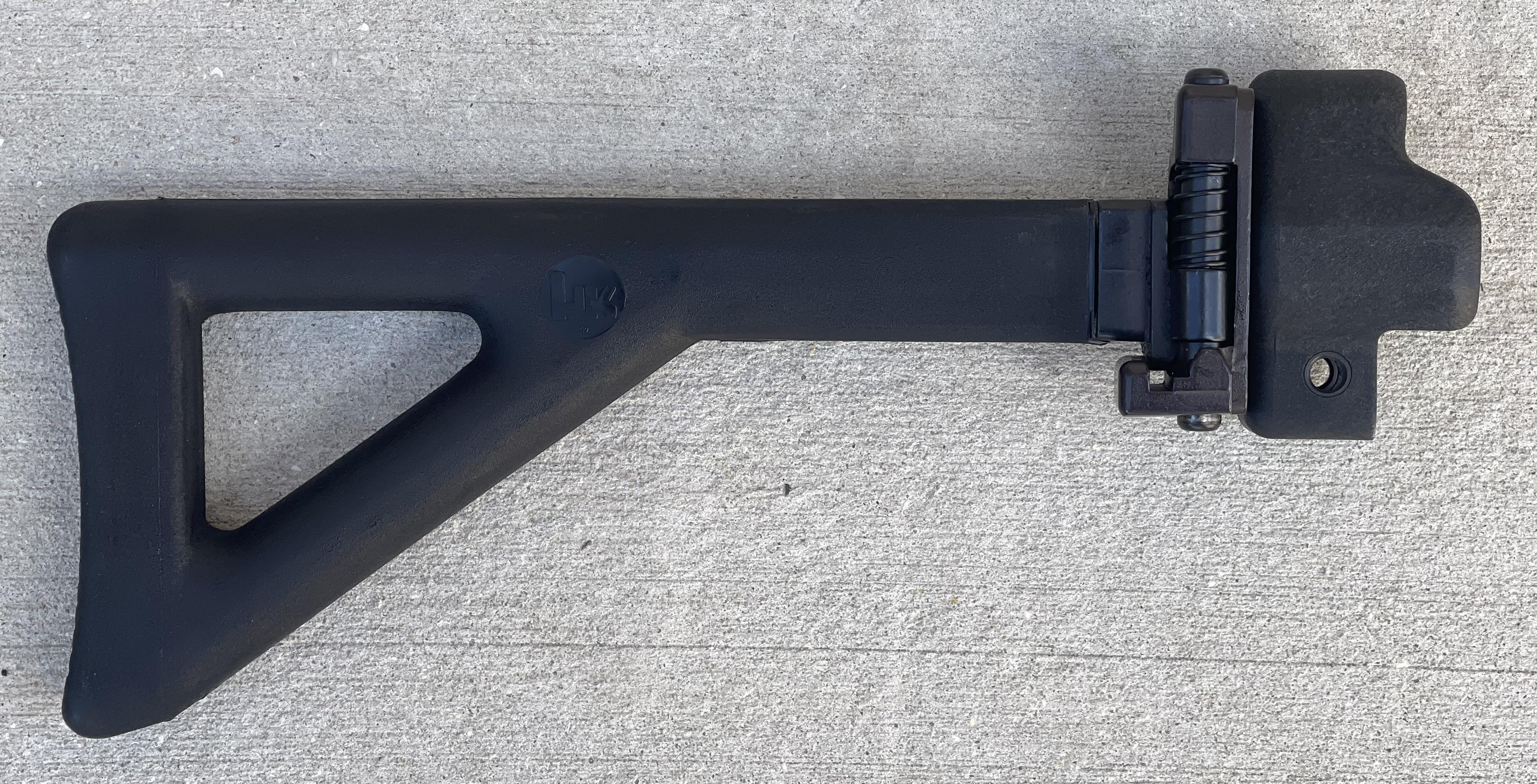 Heckler & Koch MP5 Folding Stock w/Logo and Documentation NOS - AR15.COM