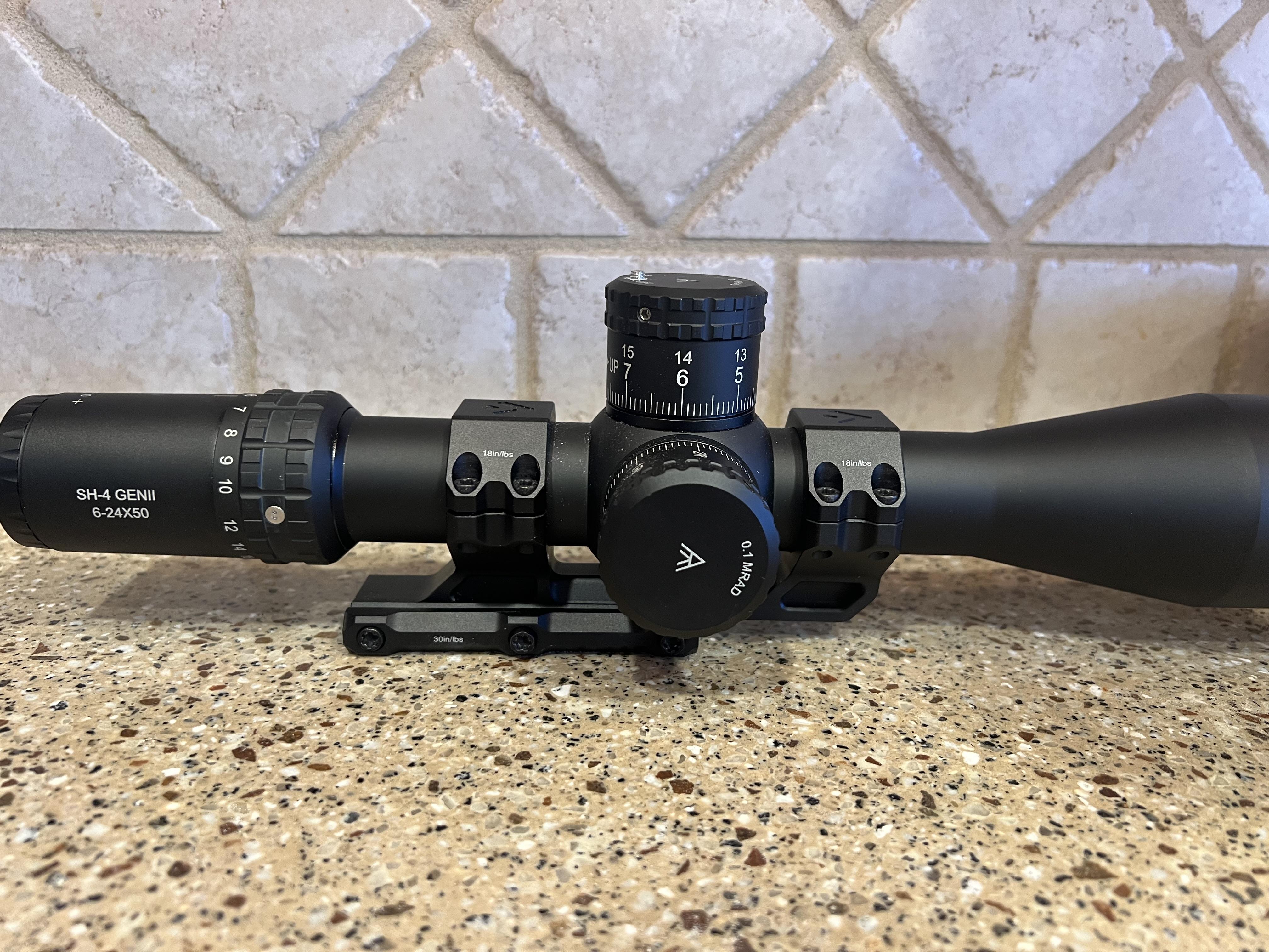 Arken 6-24 34mm Scope, Mount, & Caps - AR15.COM