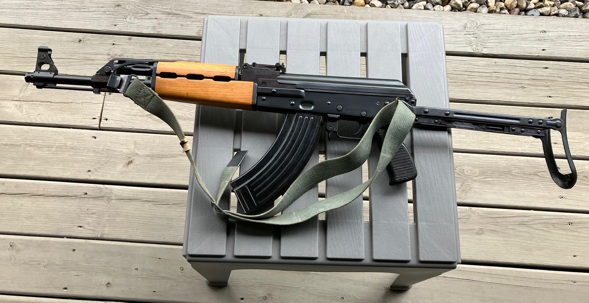 AKM rifle collection most variants available some with original barrels ...