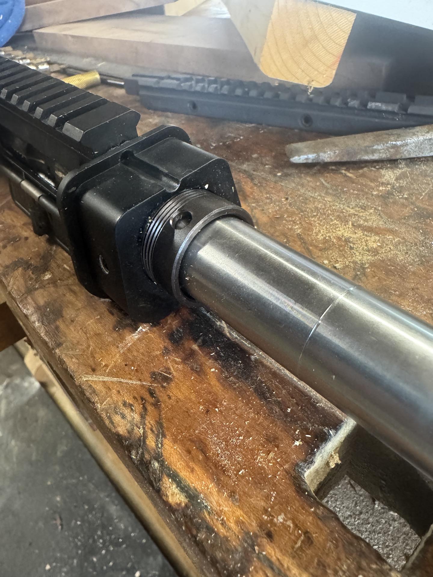 Need help identifying handguard and barrel nut > Rifles, Uppers, Lowers ...