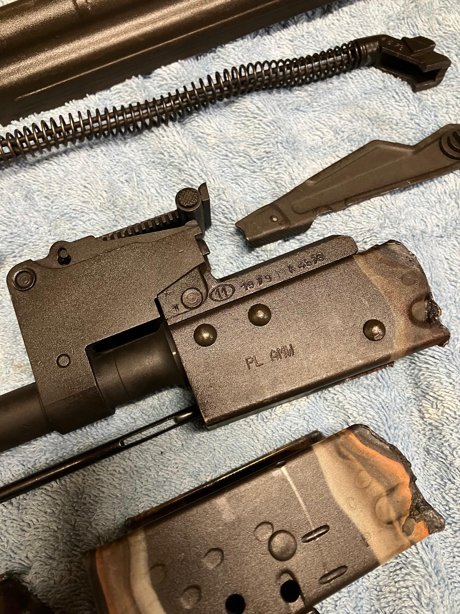 Polish AKM parts kits, Suomi M31 parts kit, Yugo M72 parts kit with ...