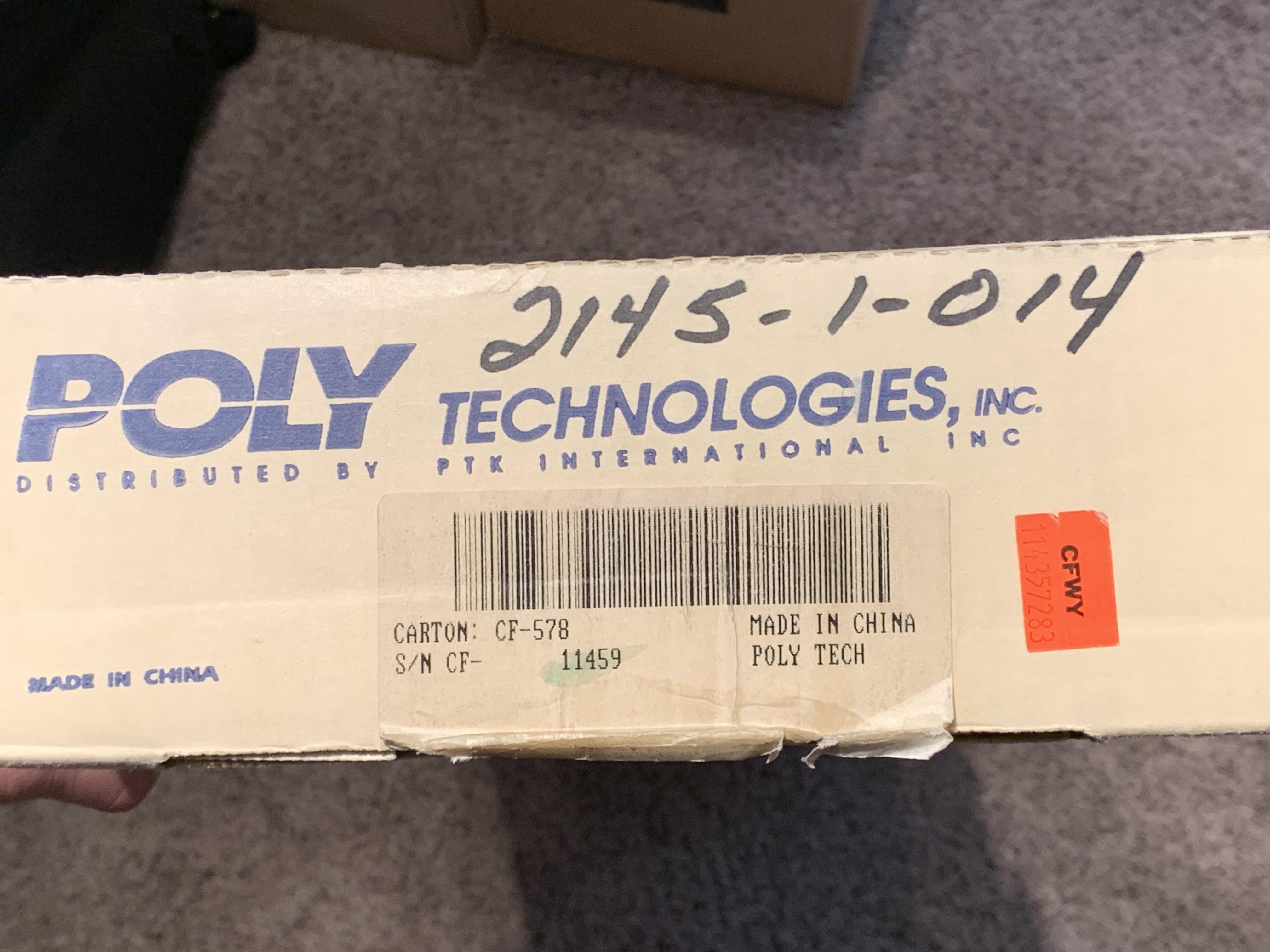 North East OK - FS Rare Polytech Double Folder NIB UNFIRED | Oklahoma ...