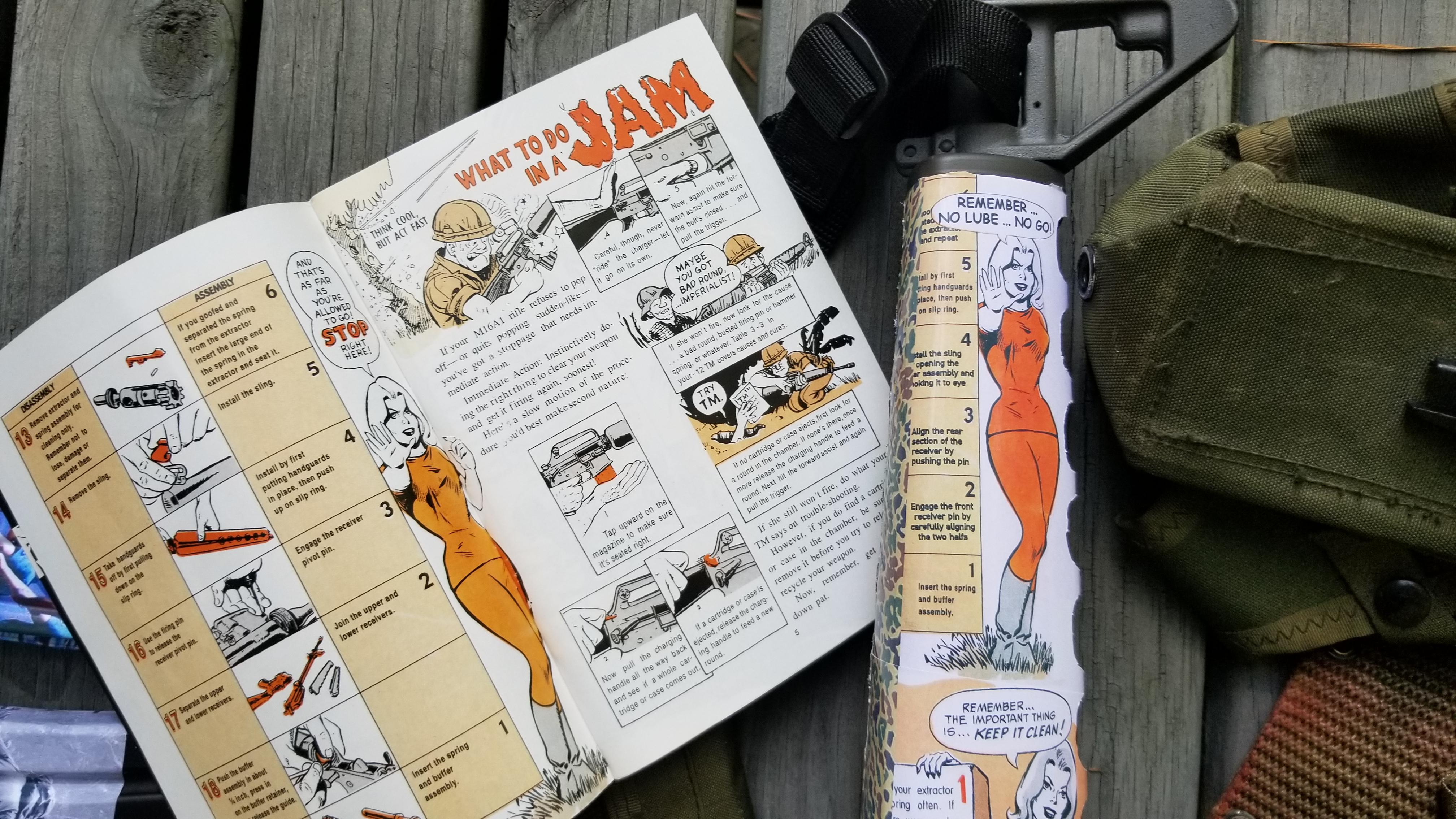 "Cartoon M16" build theme - With cameos by Master Sergeant Half-Mast ...